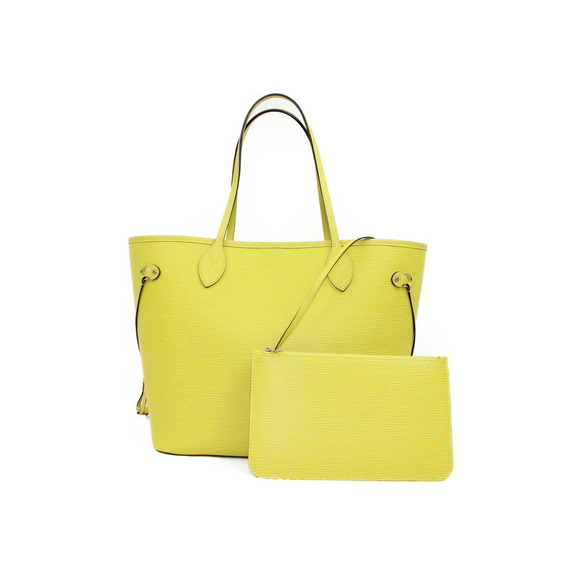 Louis Vuitton | Bags | Louis Vuitton Neverfull Mm Tote Bag Epi Leather ...